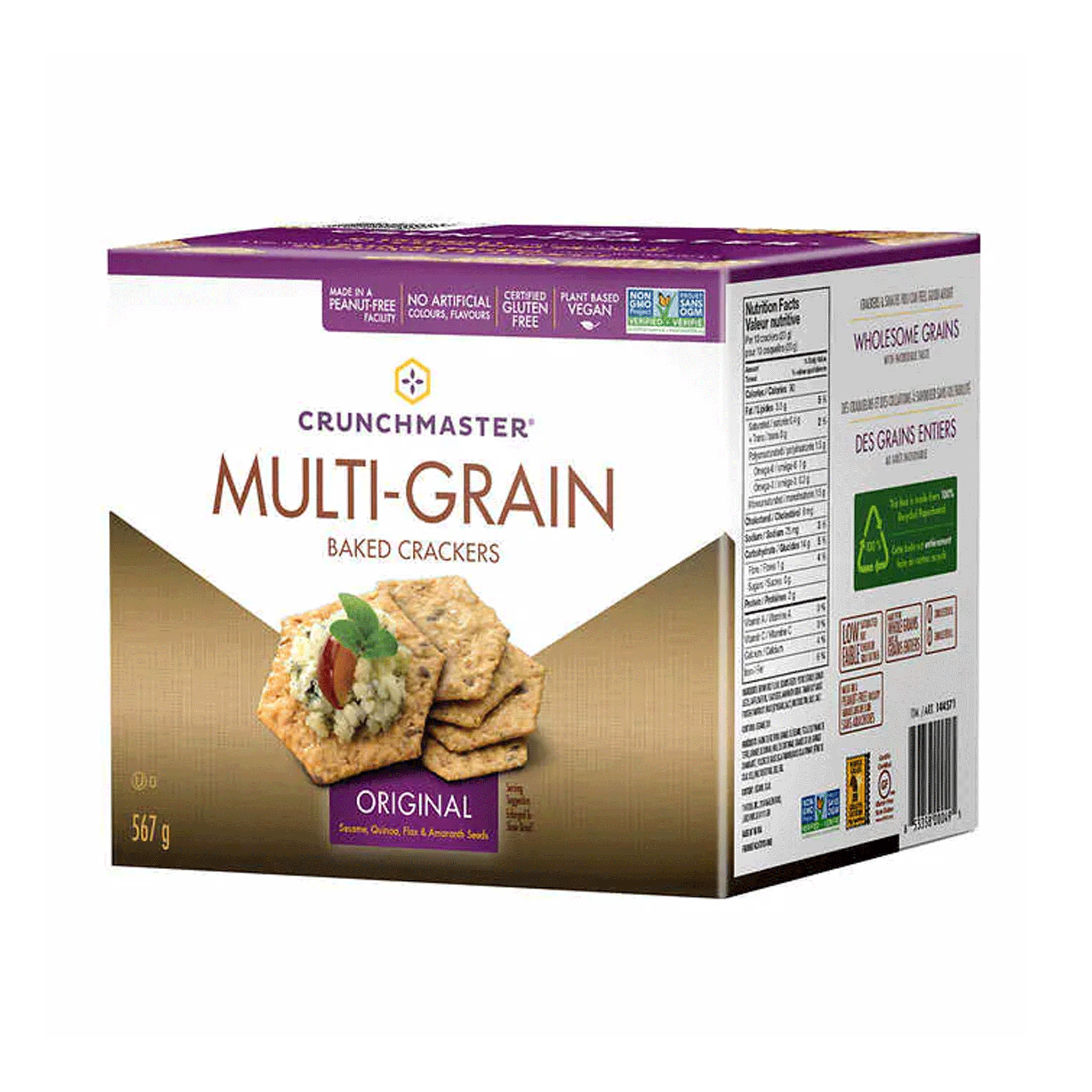 Crunchmaster Multi-Grain Crackers, 567g – Rise Market