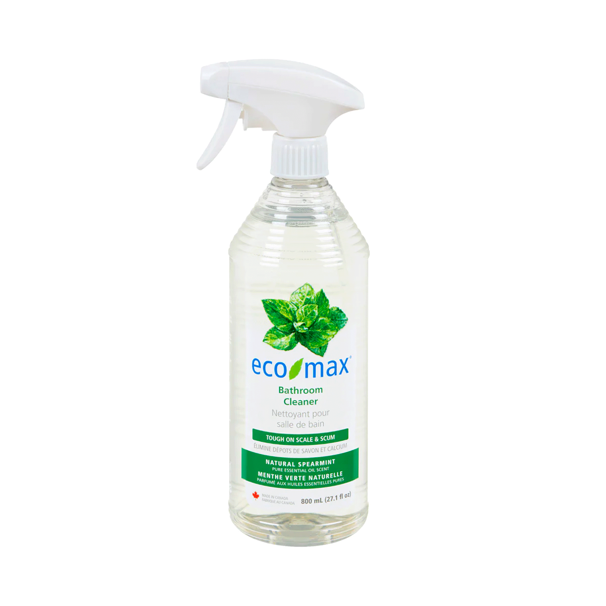 Eco-Max Natural Spearmint Bathroom Cleaner, 800ml – Rise Market