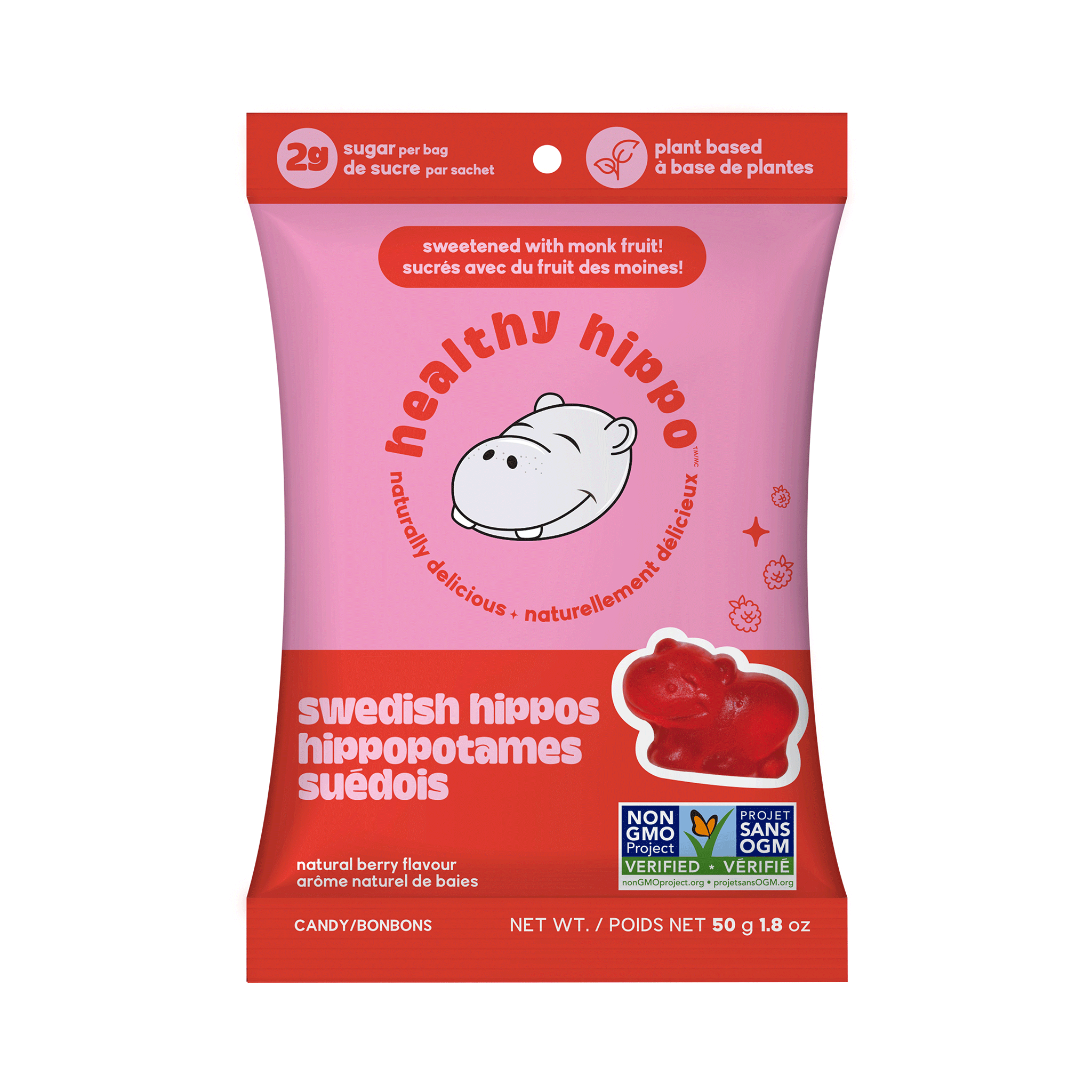 Healthy Hippo Swedish Hippos, 50g – Rise Market