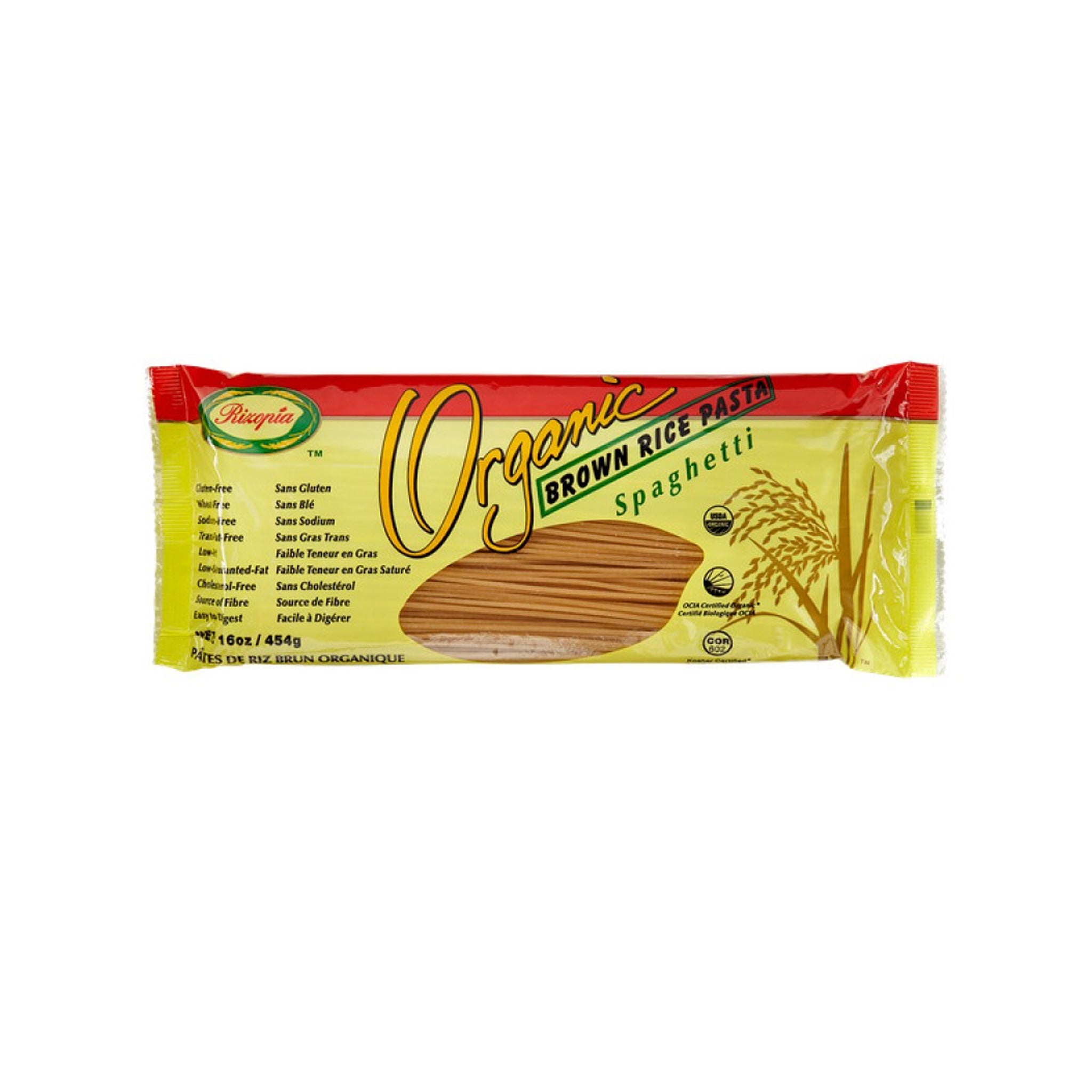 Rizopia Organic Brown Rice Spaghetti, 454g – Rise Market