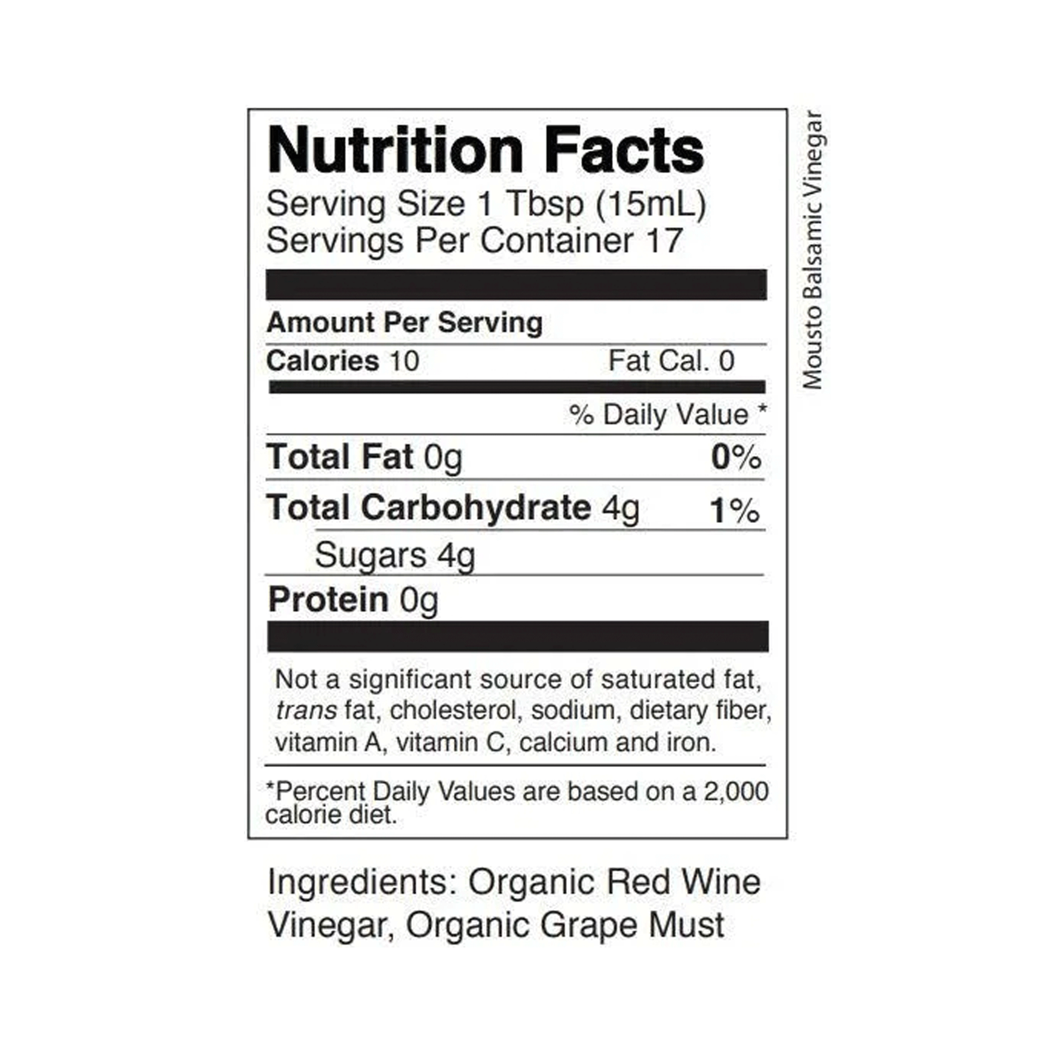 Acropolis Organics Mousto Balsamic Vinegar, 500ml – Rise Market