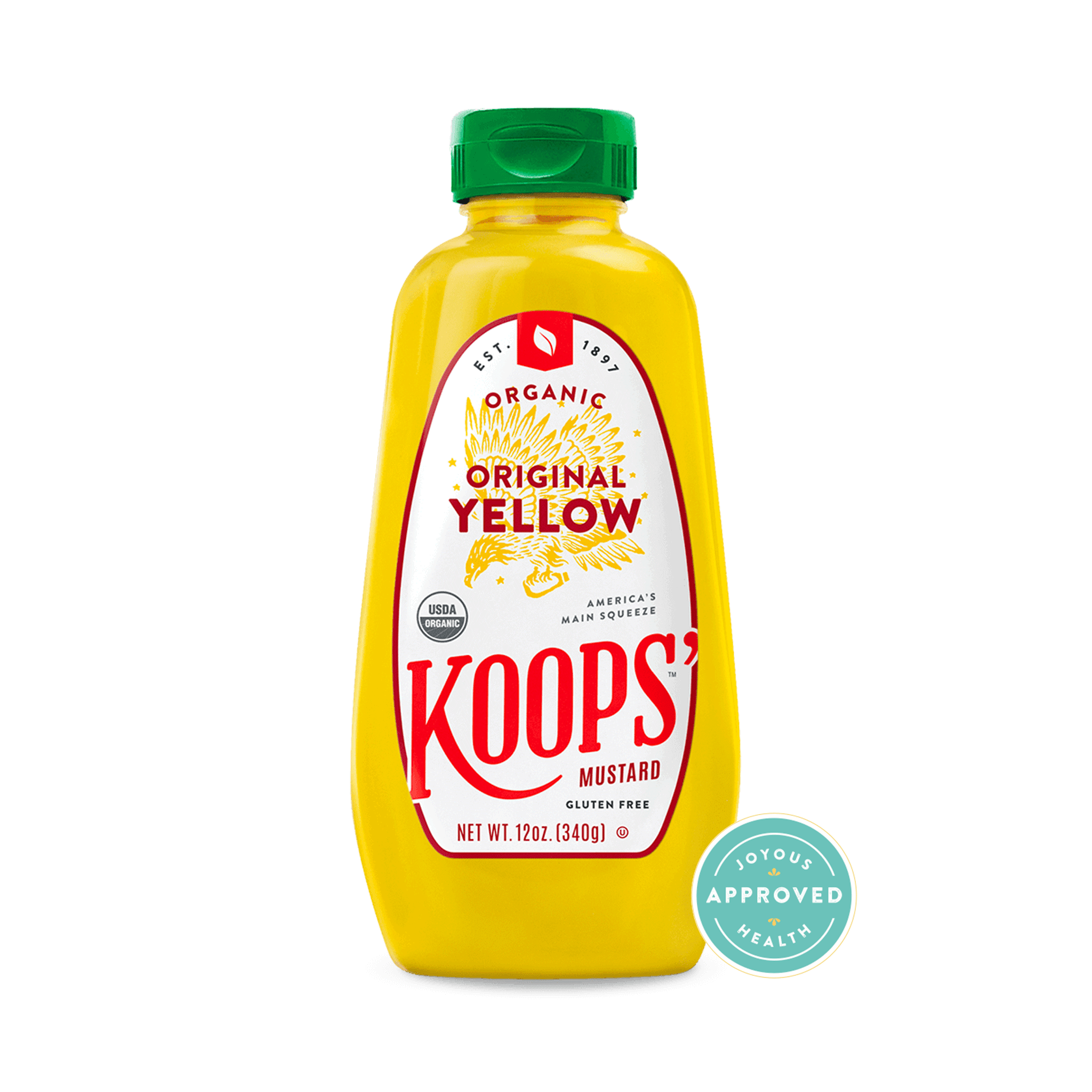 Koops' Organic Yellow Mustard, 325ml – Rise Market