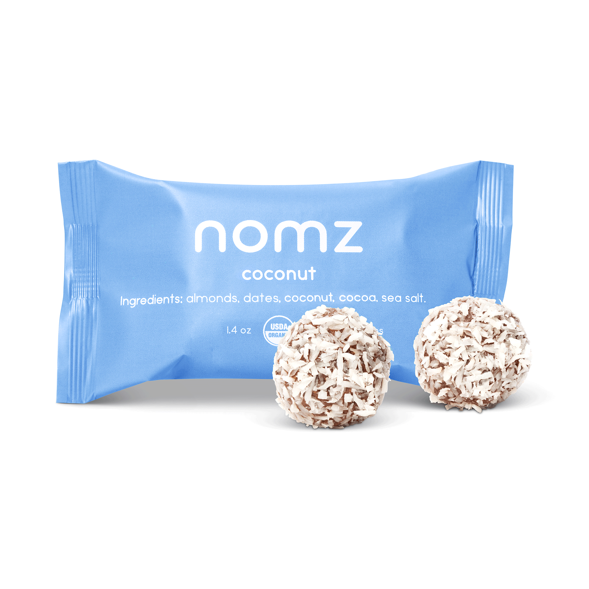 Nomz Coconut Energy Bites, 12x40g – Rise Market